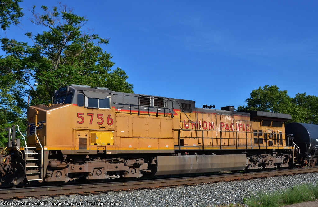 UP 5756 keeps the # 57 going.